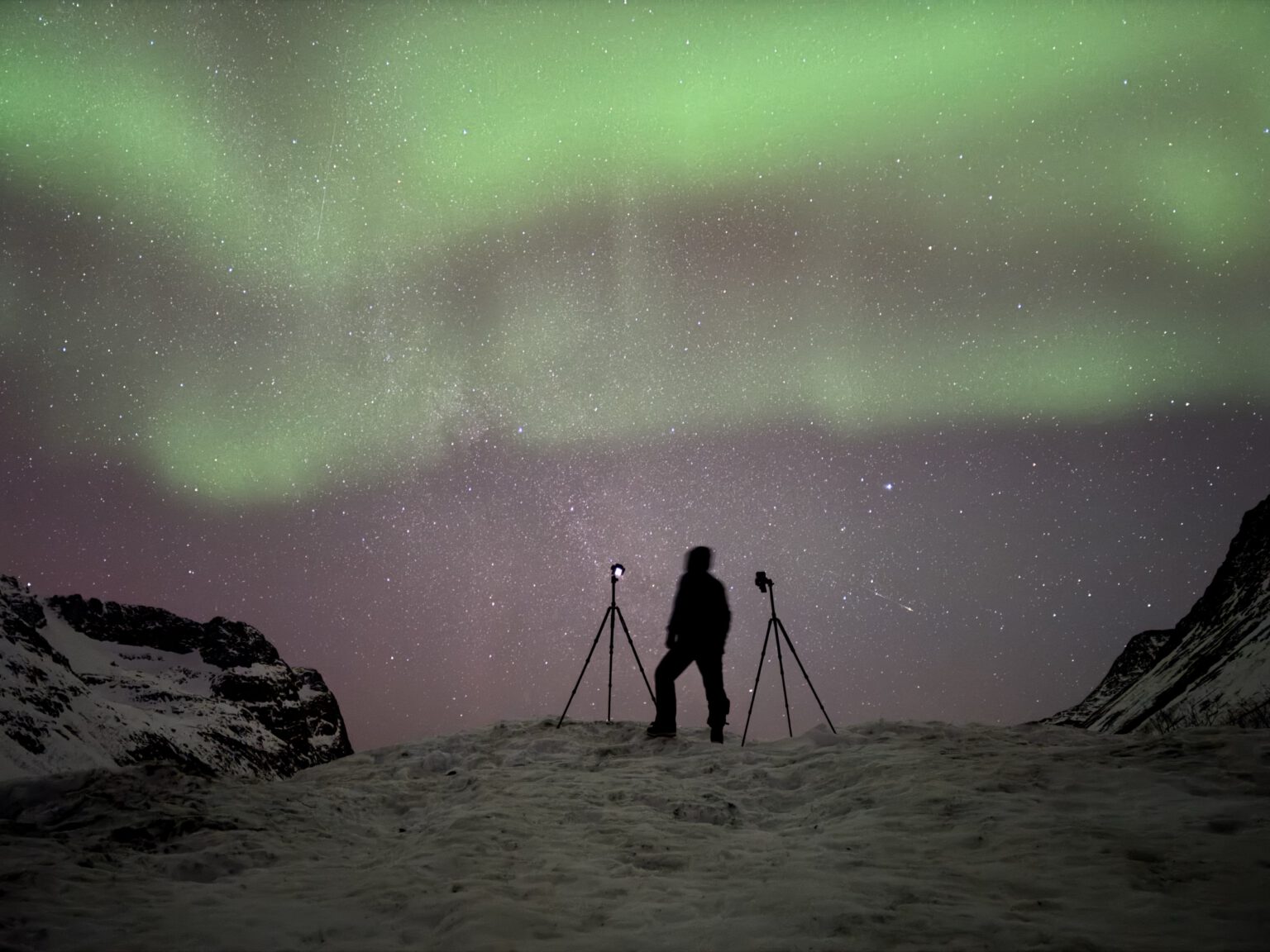 Nordlichter mit dem iPhone fotografieren - Tripp Tipp